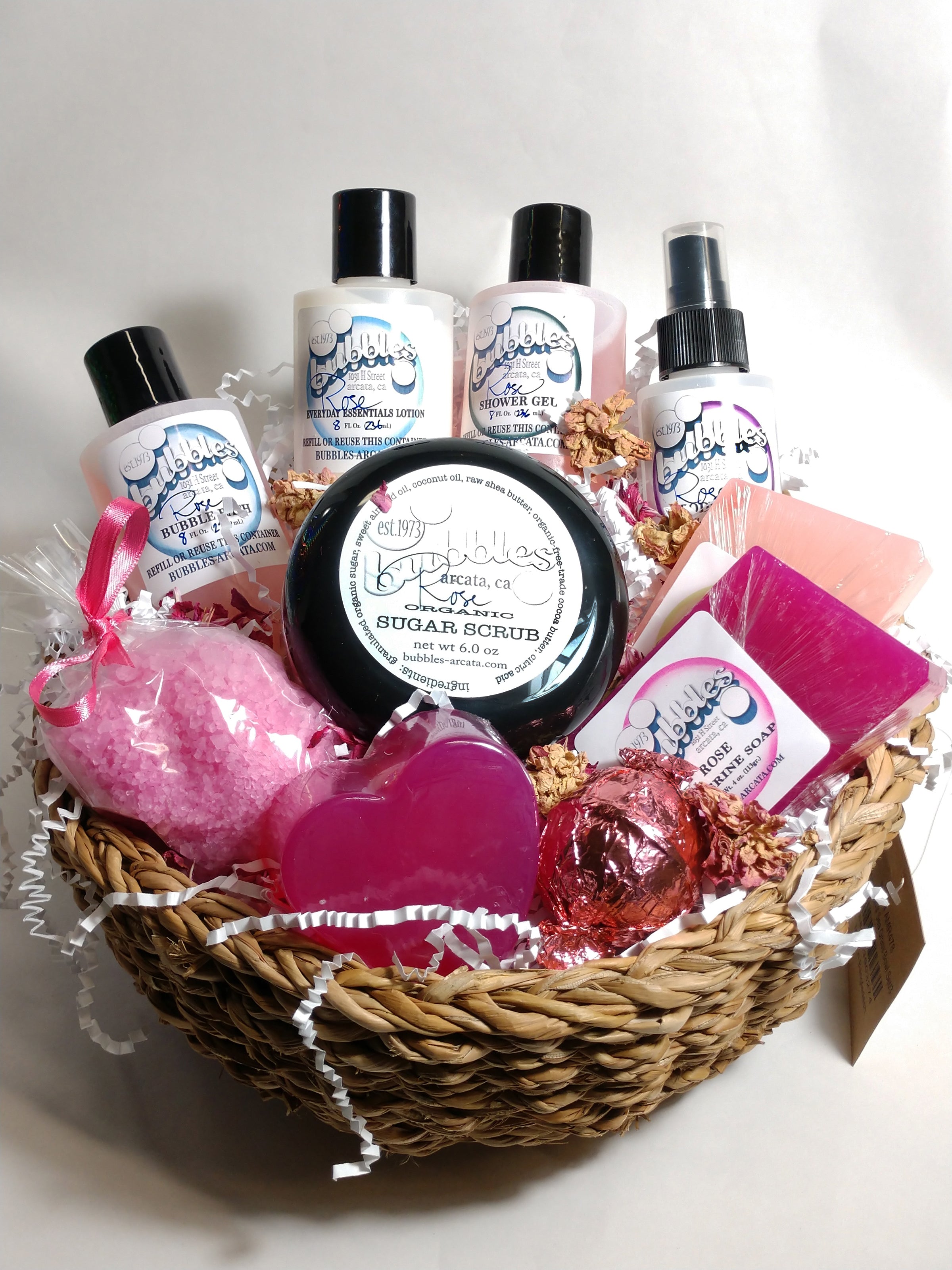 The Deluxe Basket – Bubbles